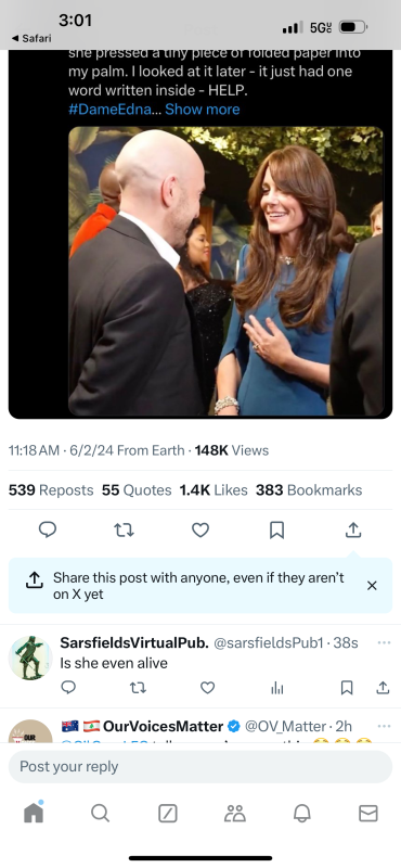 Breaking News - Kate Middleton diagnosed with cancer | Sarsfield's